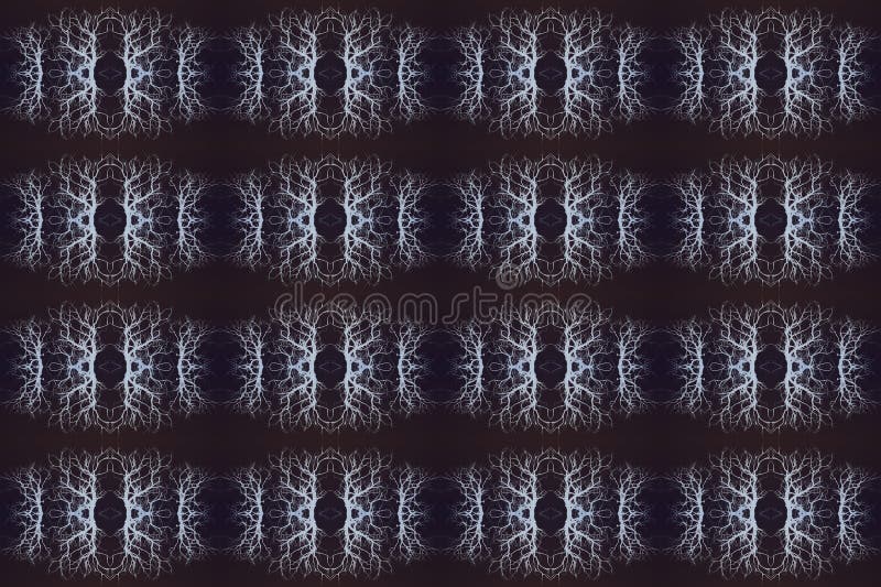 WHITE VEIN PATTERN REPEAT on BLACK and DARK INDIGO BLUE Stock ...