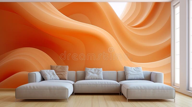 Abstract Wallpapers Creating Comfort and Uniqueness in the Interior ...