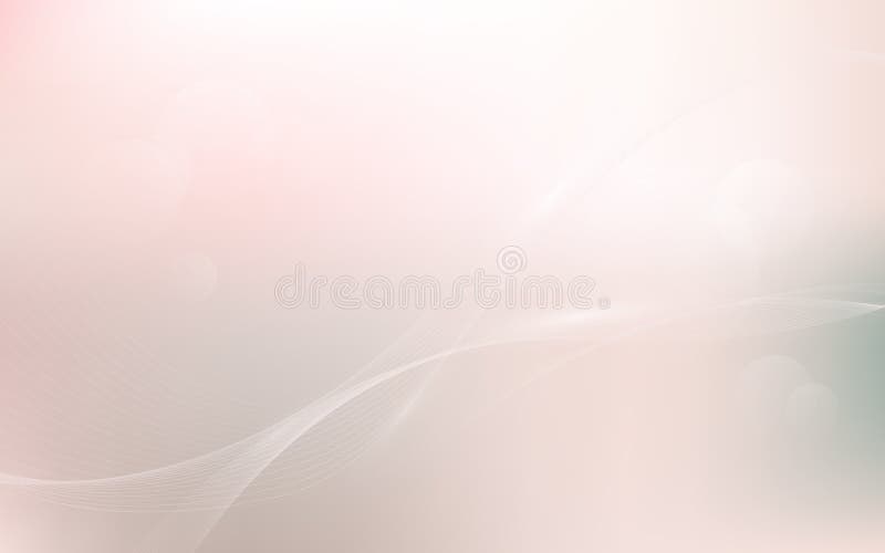 Abstract Warm Light with Blurred Light Curved Wavy Lines Background ...