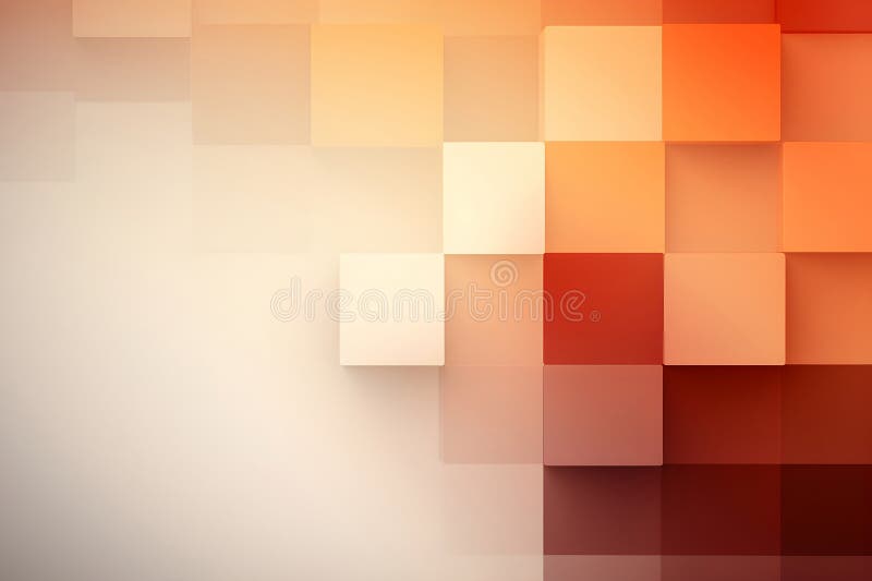 Abstract Warm-toned Square Pattern with Gradient Transition Stock ...