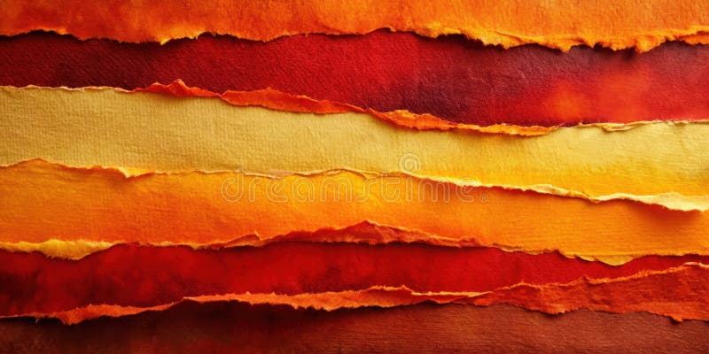 Abstract Warm-toned Textured Fabric Layers with Irregular Edges ...