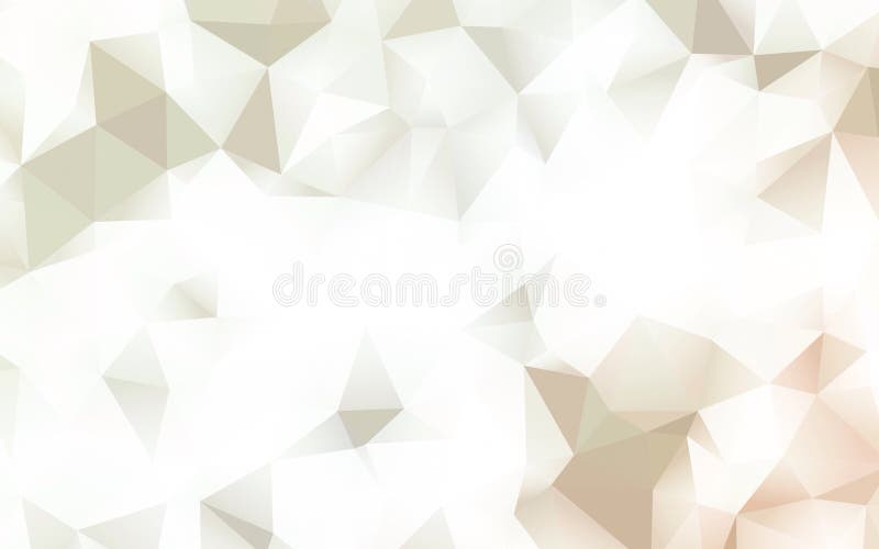 Abstract Warm White Polygon Wallpaper Stock Photo - Image of polygon ...