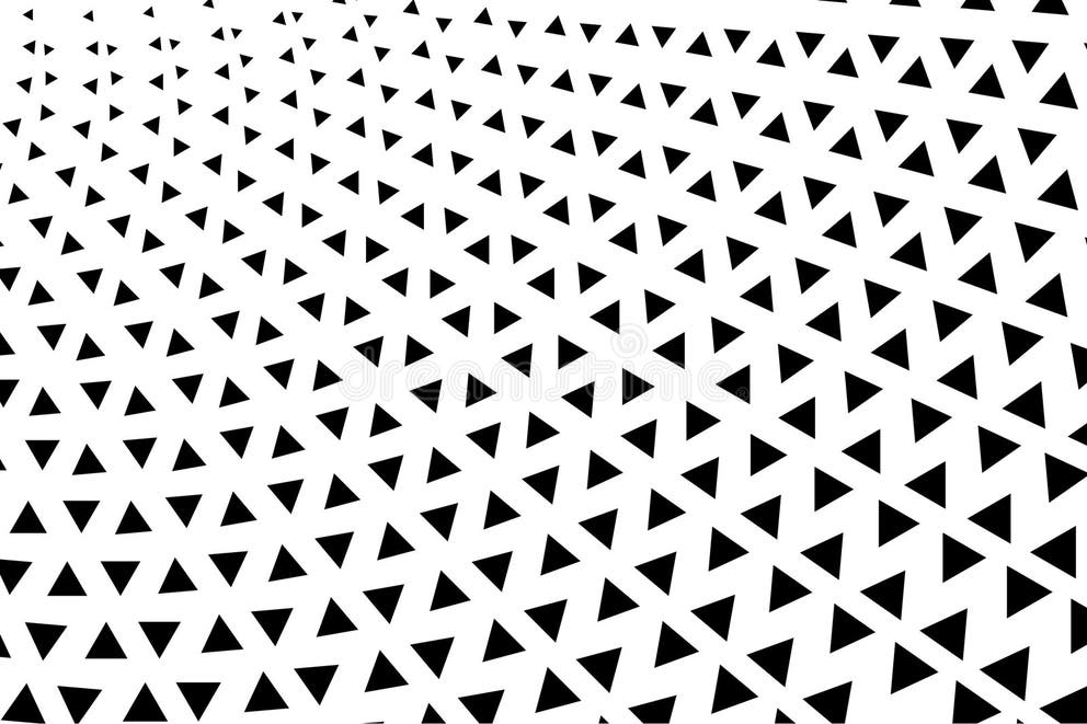Abstract Warped Triangle Pattern Background Stock Illustration ...