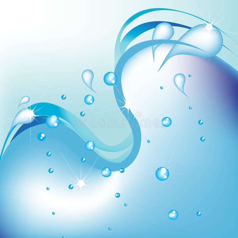 Abstract water stock vector. Illustration of space, nature - 21177755