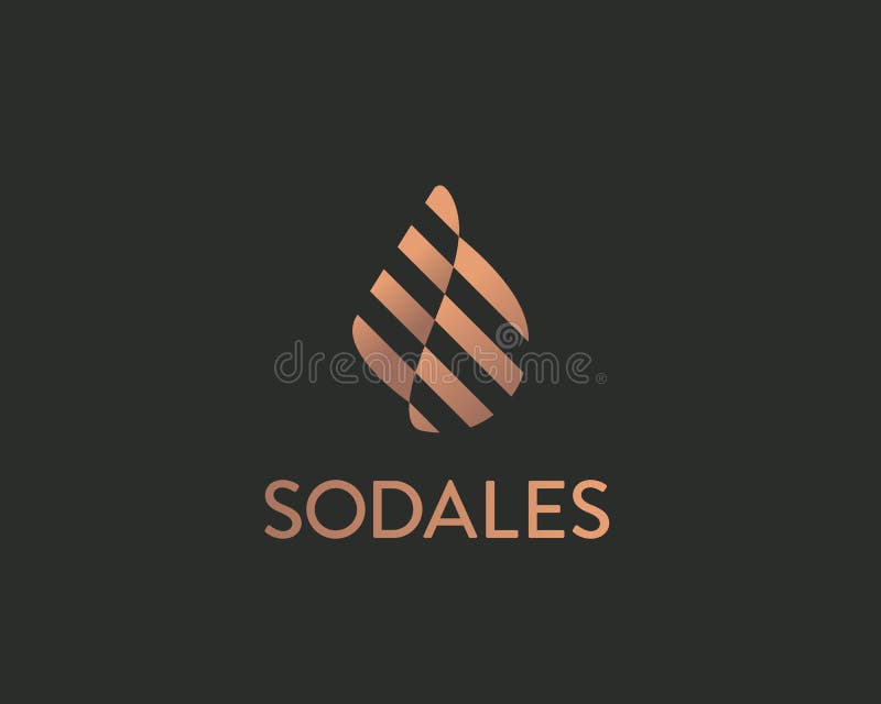 Abstract Water Aqua Logo Design. Water Drop Moving Vector Logotype ...