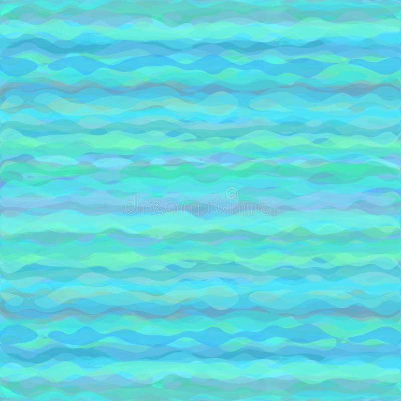 Abstract Water Background in Shades of Blue and Stock Vector ...