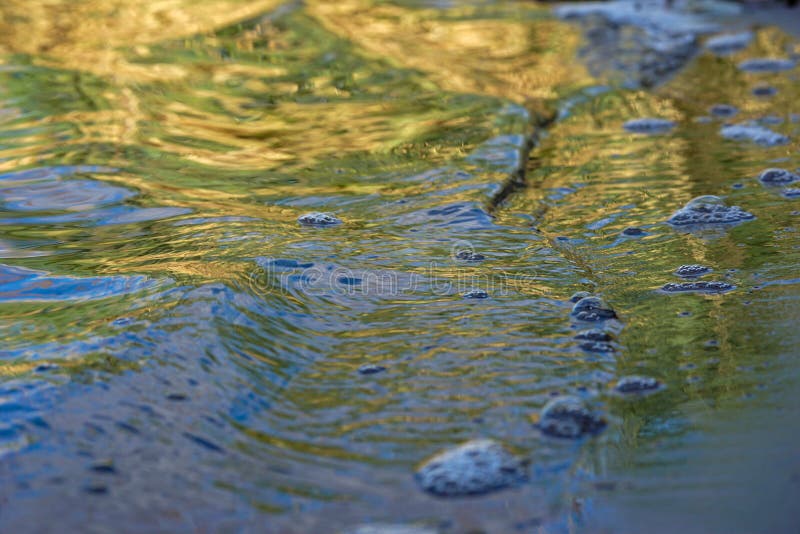 Abstract Water Background .Vintage Water Bokeh Background. Water ...