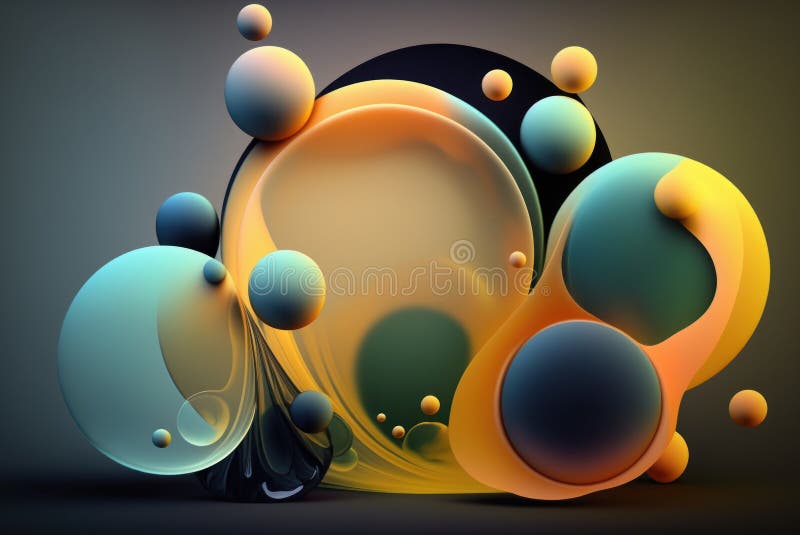 Abstract Water Bubble Drop Color Background Graphic Design Wallpaper ...
