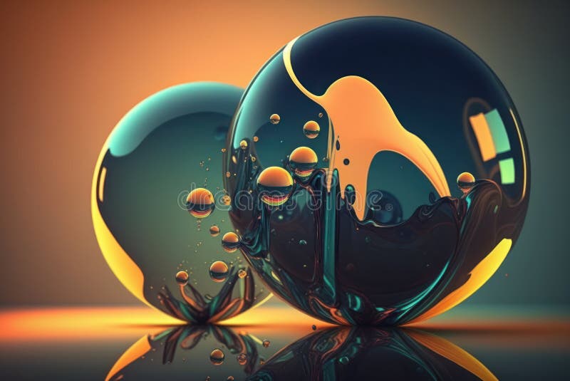Abstract Water Bubble Drop Color Background Graphic Design Wallpaper ...