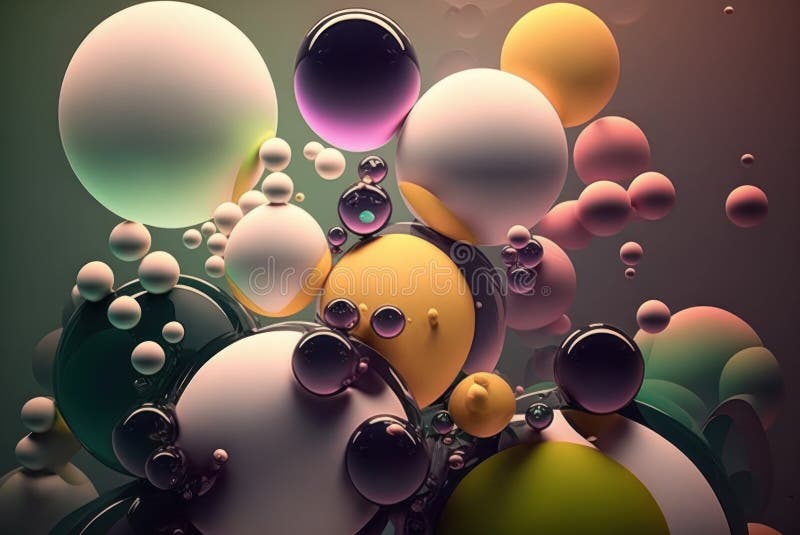 Abstract Water Bubble Drop Color Background Graphic Design Wallpaper ...