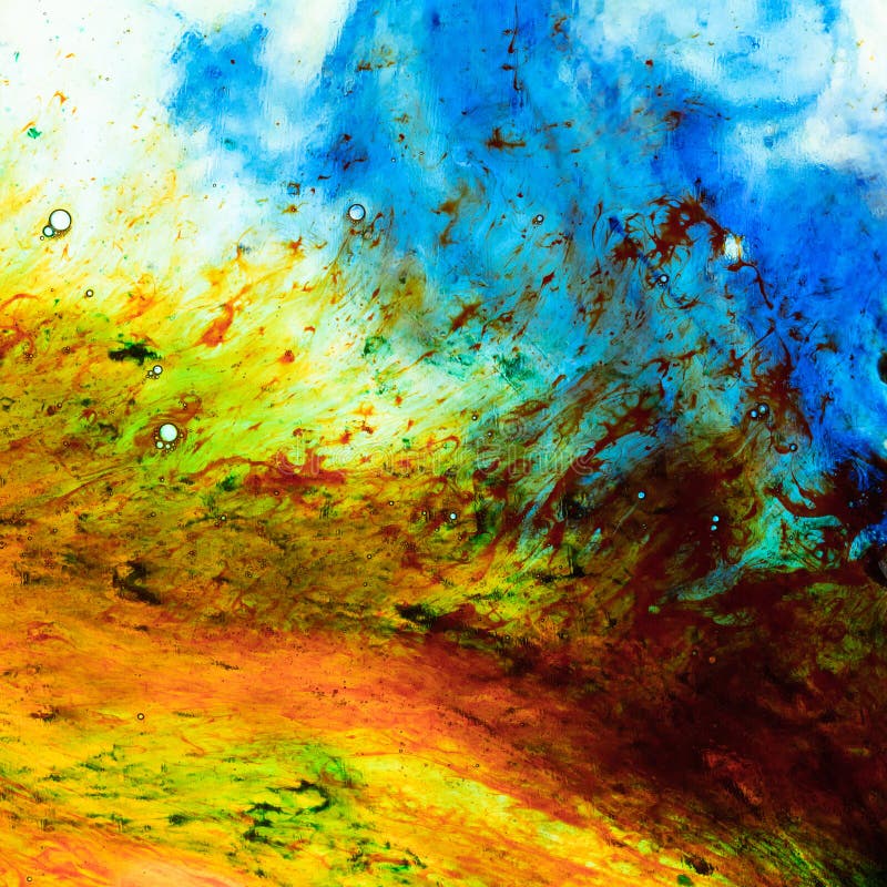 Water Colors Textures stock photo. Image of stain, fluid - 131214496