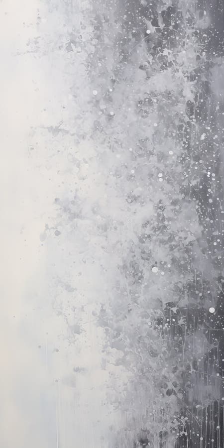 Abstract Water Drop Painting: Subtle Tonal Gradations and Effervescent ...