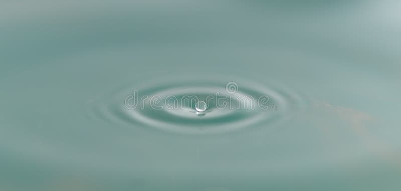 Abstract Water Drop Sphere Background Image Blue Tone Select Focus ...