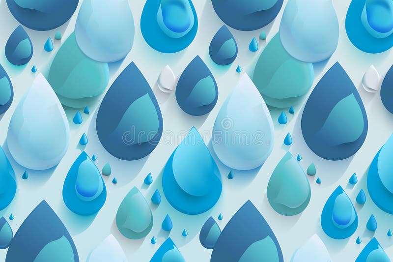 Seamless Water Droplet Stock Illustrations – 4,975 Seamless Water ...