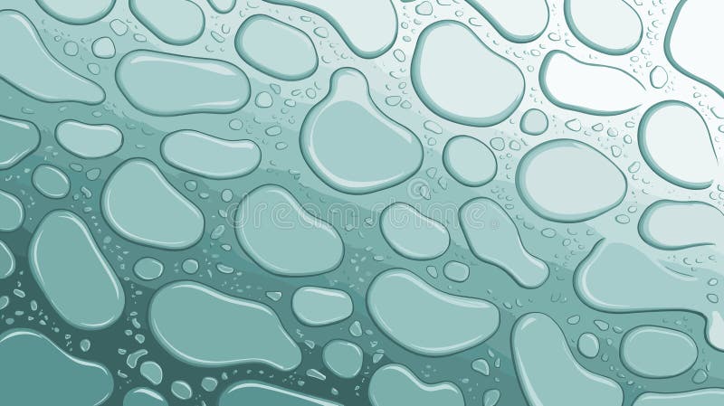 Abstract Water Droplets on a Smooth Surface - Digital Background Design ...