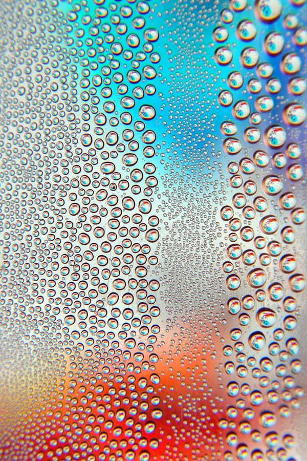 Abstract Water Drops Background Stock Photo - Image of bubble ...