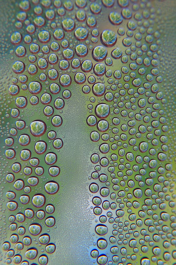 Abstract Water Drops Background Stock Photo - Image of color, closeup ...