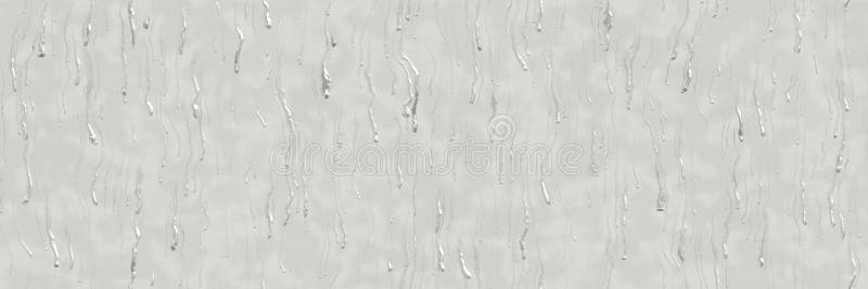 Abstract Water Drops Flowing on Fresh Light Grey Blurred Background ...