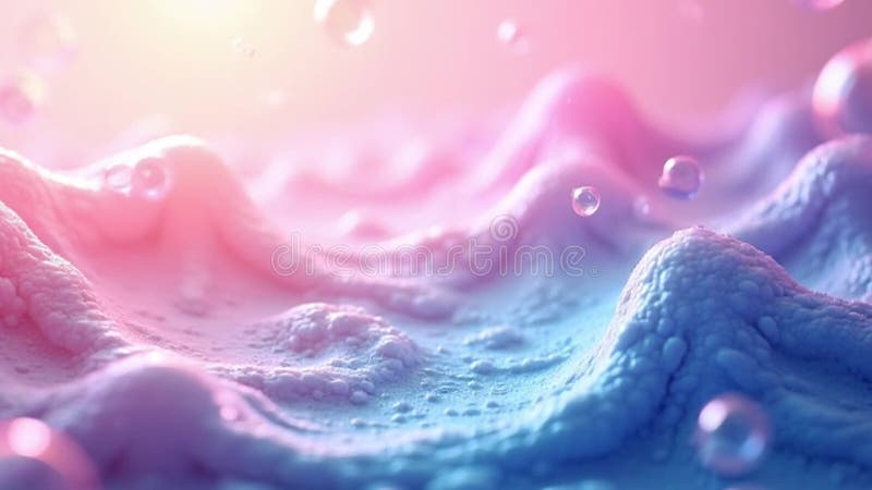 Abstract Background of Water Drops on Glass. Concept of Freshness ...