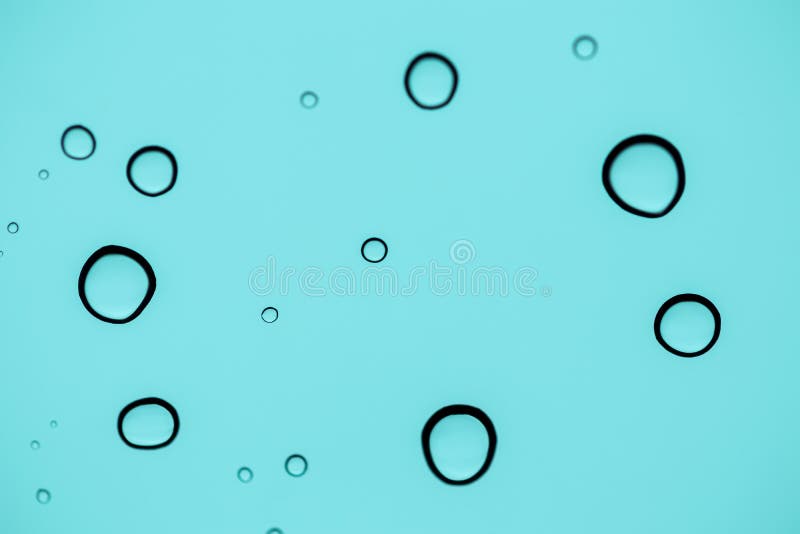Abstract Water Drops on Plain Background Stock Photo - Image of drop ...