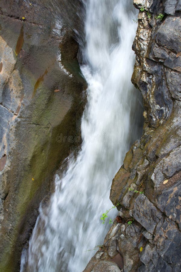 Abstract water flow stock image. Image of mountain, long - 26202447