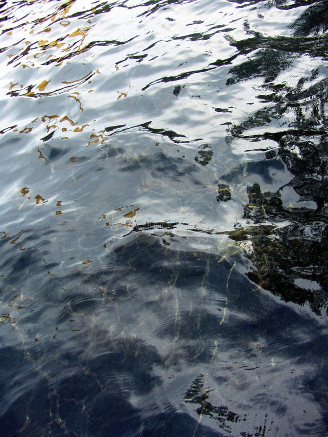 Abstract Water Pattern with Lovely Highlights Stock Photo - Image of ...