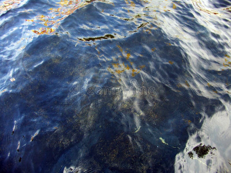 Abstract Water Pattern with Lovely Highlights Stock Photo - Image of ...