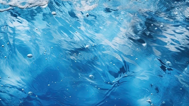 Abstract Water Patterns with the Effect of Spreading Paints Stock ...
