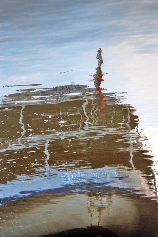 Abstract water reflection. stock image. Image of natural - 74686361