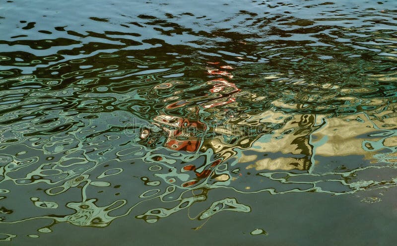 Abstract water reflection stock image. Image of stream - 56398251