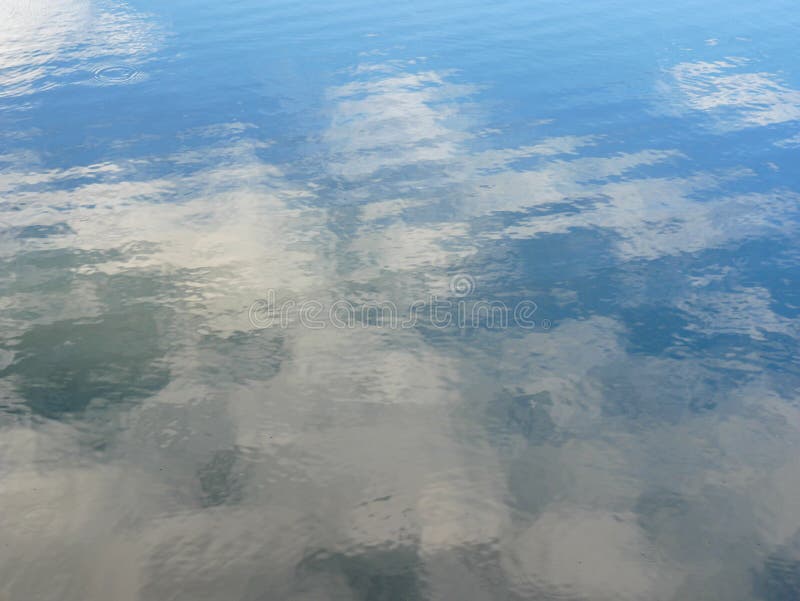 Abstract Water Reflection Texture Background Stock Image - Image of ...