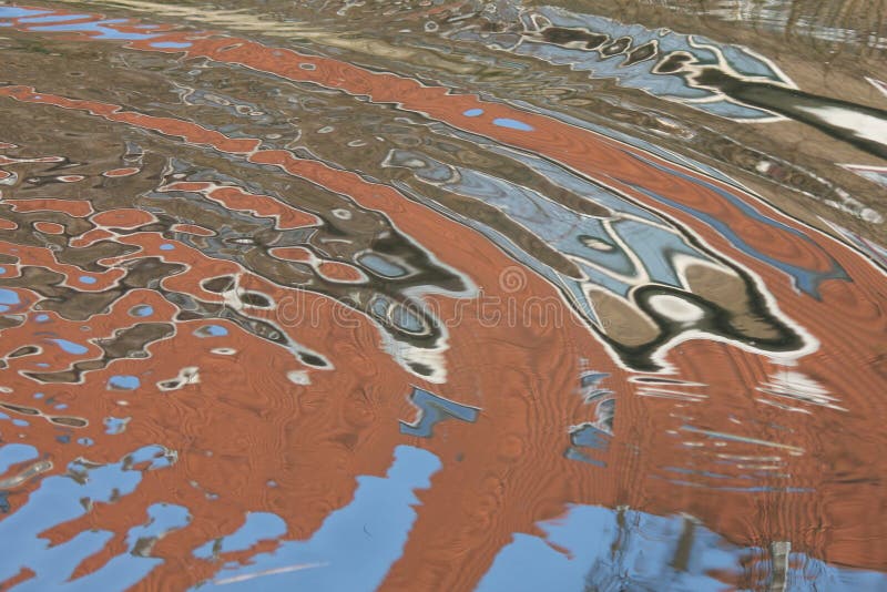 Abstract Water Reflections stock image. Image of colorful - 50426279