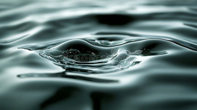 Abstract Water Ripple Surface Texture Detail Stock Illustration ...