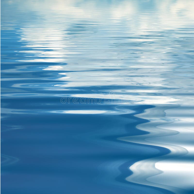 Abstract Waves of Water Ripples Background Stock Illustration ...