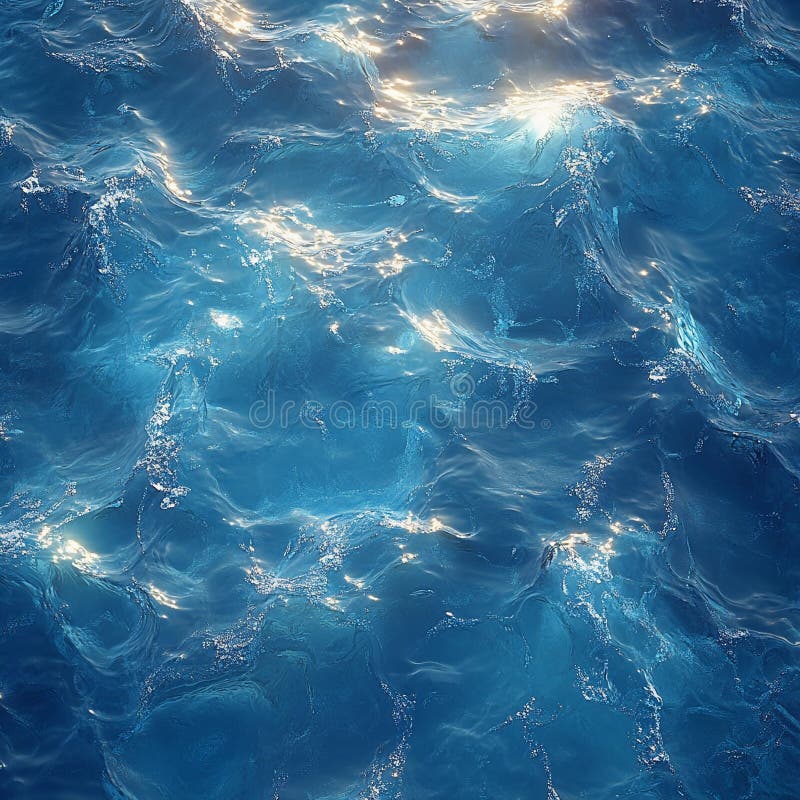 Abstract Water Ripples in Blue Tones Stock Photo - Image of calm ...