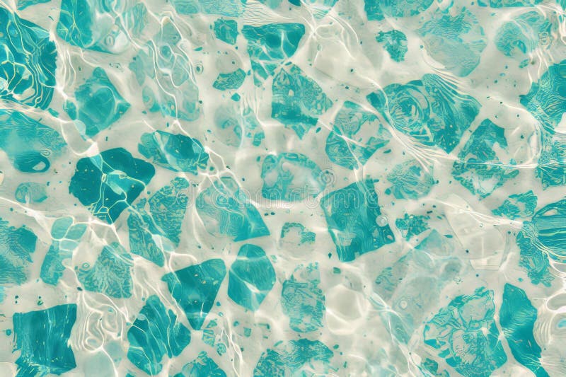 Abstract Water Shadow Surface with Natural Ripple Texture Against a ...