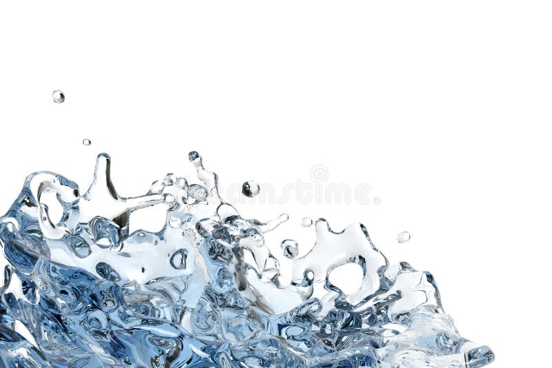 Abstract water, splash stock illustration. Illustration of transparent ...