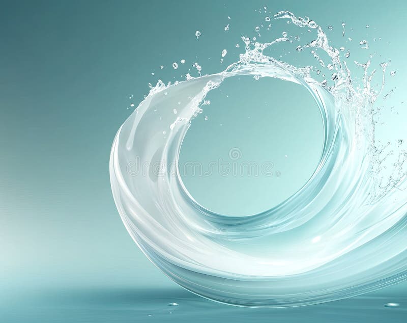 Liquid Swirl Abstract stock illustration. Illustration of elegant ...