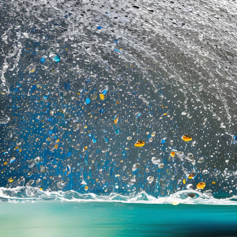 453 Abstract Water Splashes: a Vibrant and Dynamic Background Featuring ...
