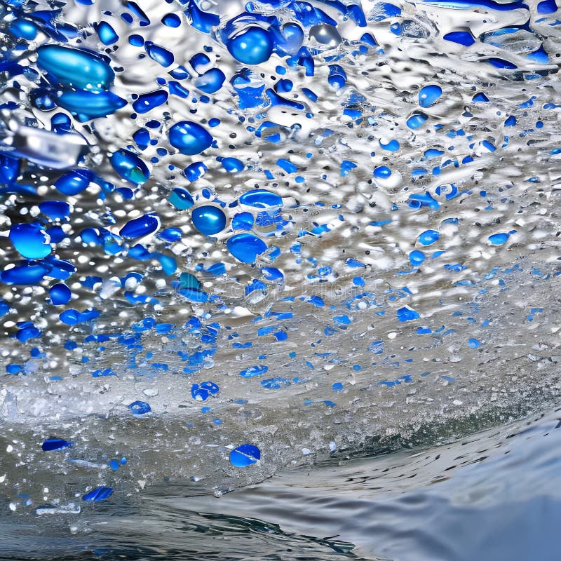 453 Abstract Water Splashes: a Vibrant and Dynamic Background Featuring ...