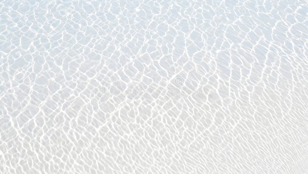 Abstract Water Texture Background, Sunlight Reflecting on Calm, Shallow ...