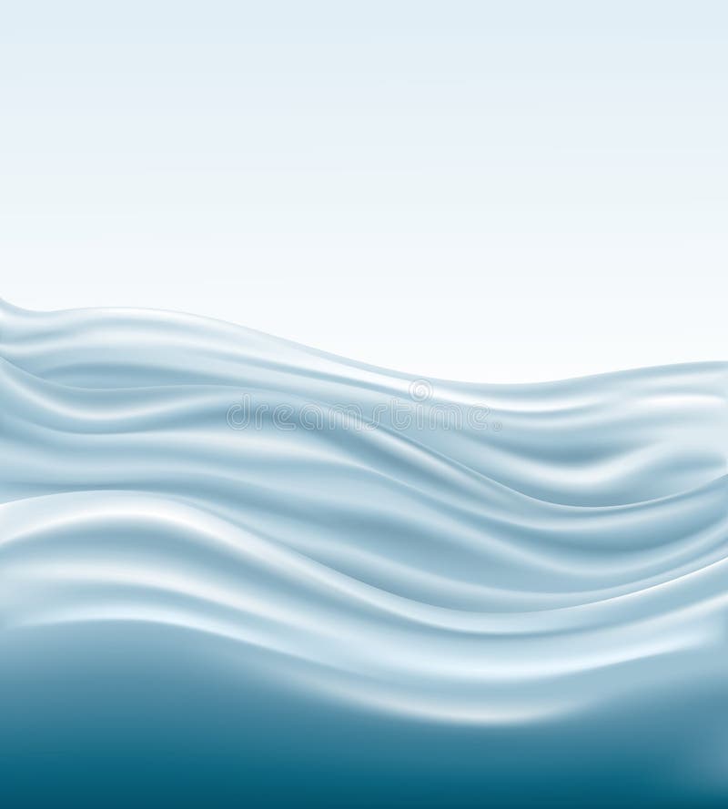 Abstract Water Wave Background Stock Illustration - Illustration of ...