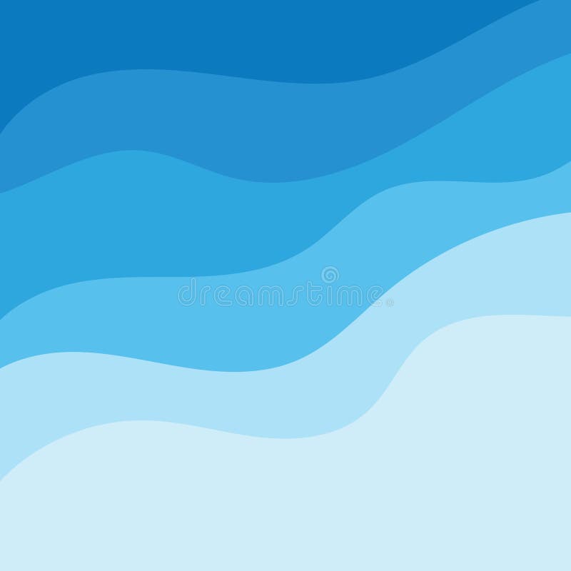 Abstract Water Wave Vector Illustration Design Background. Stock Vector ...