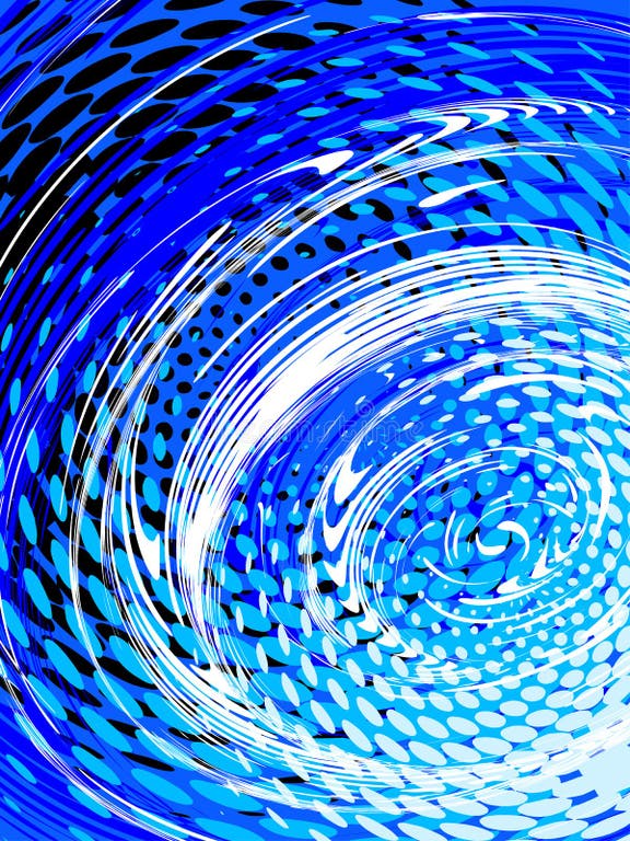 Abstract water whirlpool stock vector. Illustration of artwork - 5009834