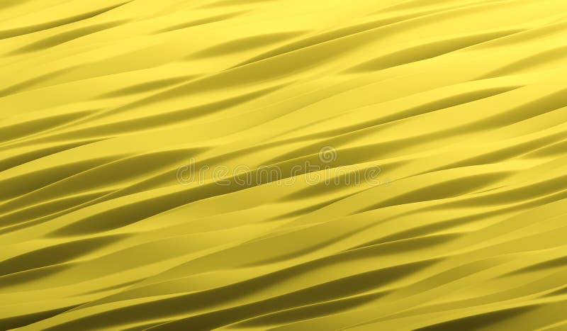 Abstract Water Yellow Texture. 3D Rendering Illustration. Stock ...