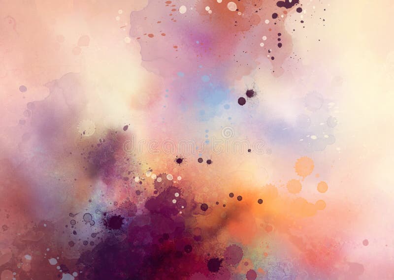 Abstract watercolor stock illustration. Illustration of vector - 132375920