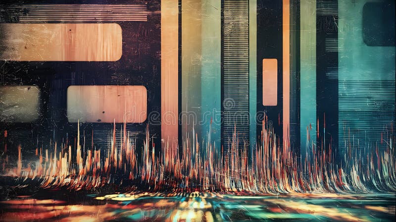 Abstract Watercolor Art Background with Dynamic Effect Stock ...