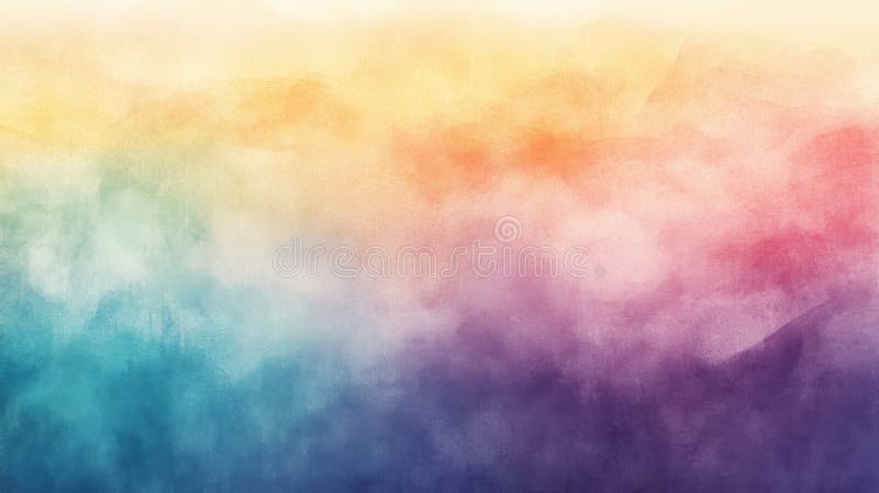 Abstract Watercolor Background with Blending Colors Stock Illustration ...
