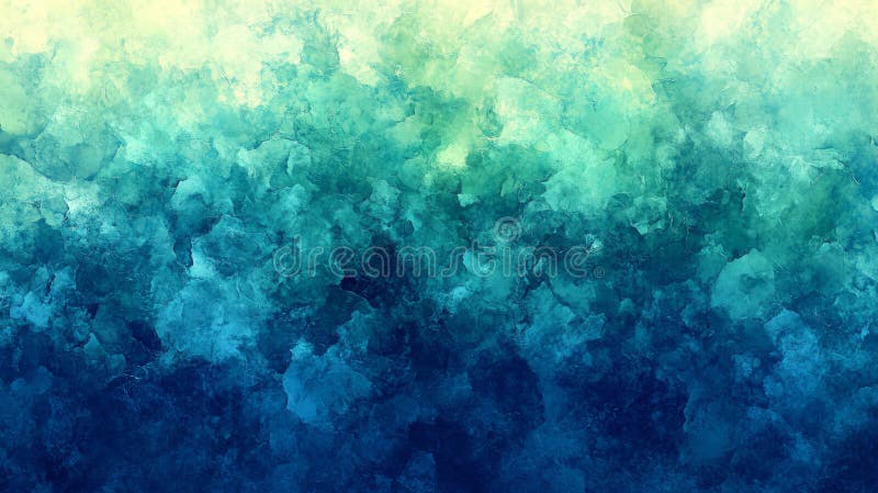 Abstract Watercolor Background with Blue and Green Gradient Stock ...