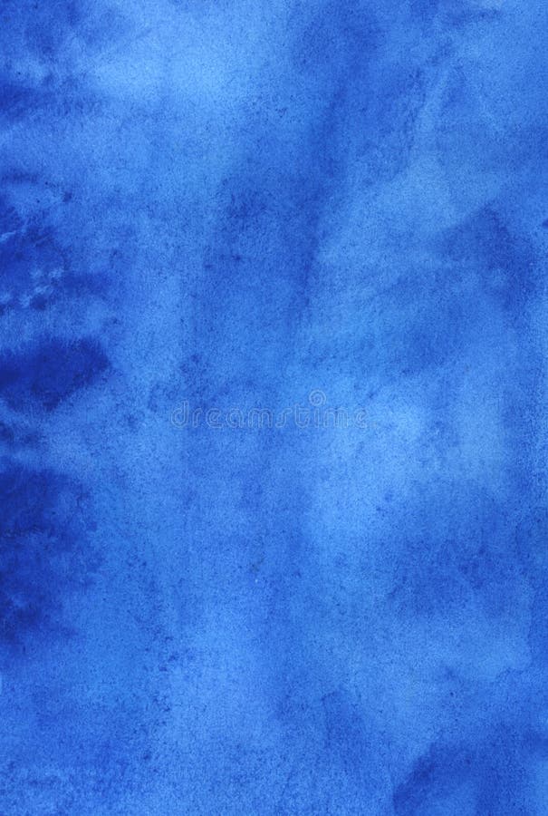 Abstract Watercolor Background, Colorful,cold Colors Hand Painted ...